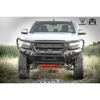 Armando Spartan Series Hoop Bull Bar to suit Ford Ranger PXII 2015-2018 ...