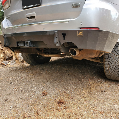 Offroad Animal Rear Bumper & Tow Bar suitable for Jeep Grand Cherokee ...