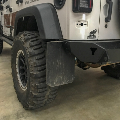 Offroad Animal Rear Mud Flaps to suit Jeep JK Wrangler