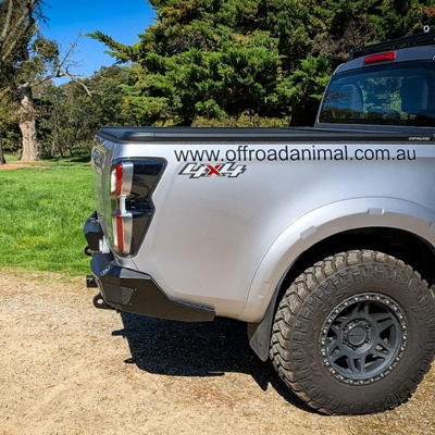 Offroad Animal Rear Bumper & Tow Bar suitable for Isuzu D-Max MY21 On