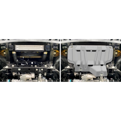 Rival Aluminium Radiator Underbody Armour for Ford Ranger Next Gen ...
