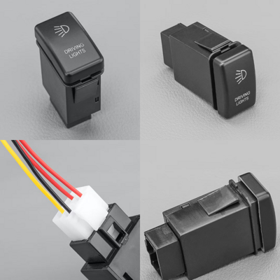 STEDI Push Button Driver Light Switch to suit Ford PX1 Ranger/ Mazda BT50