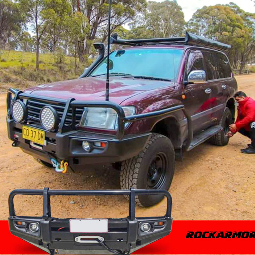 ROCKARMOR Premium Bullbar suitable for Toyota LandCruiser 105 Series ...
