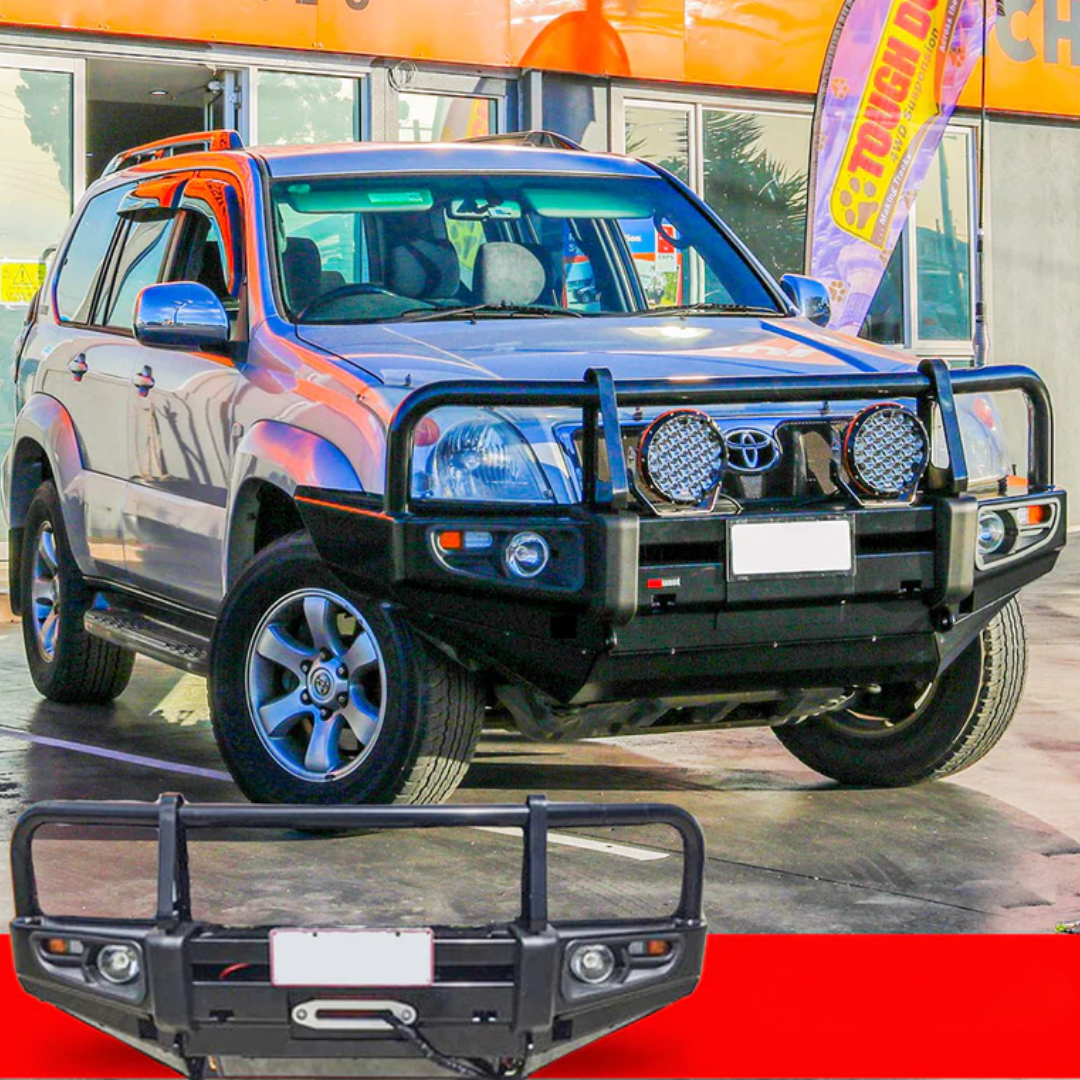 ROCKARMOR Premium Bullbar suitable for Toyota Prado 120 Series Models