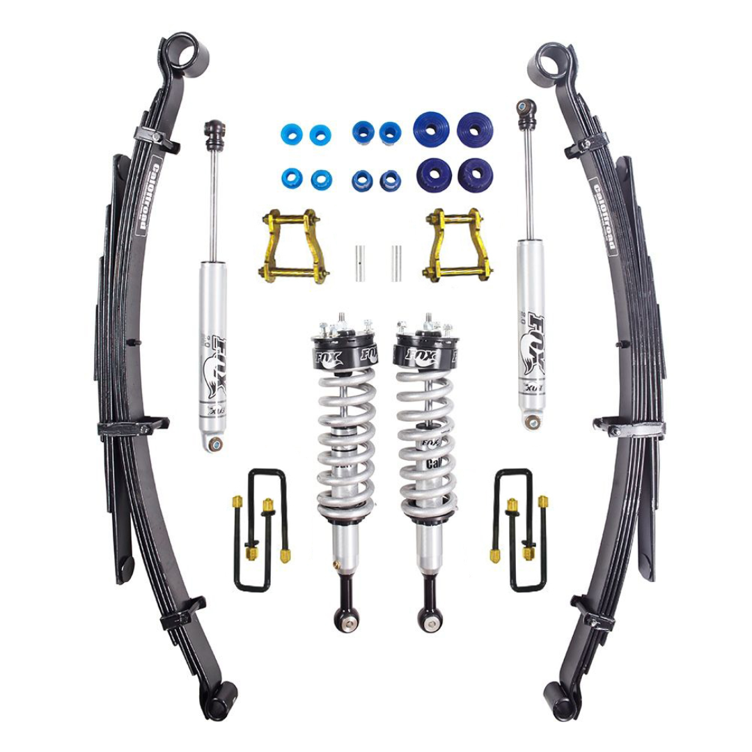 CAL OFFROAD (3”) FOX LIFT KIT TOUR PACK SUITABLE FOR TOYOTA HILUX N70 ...