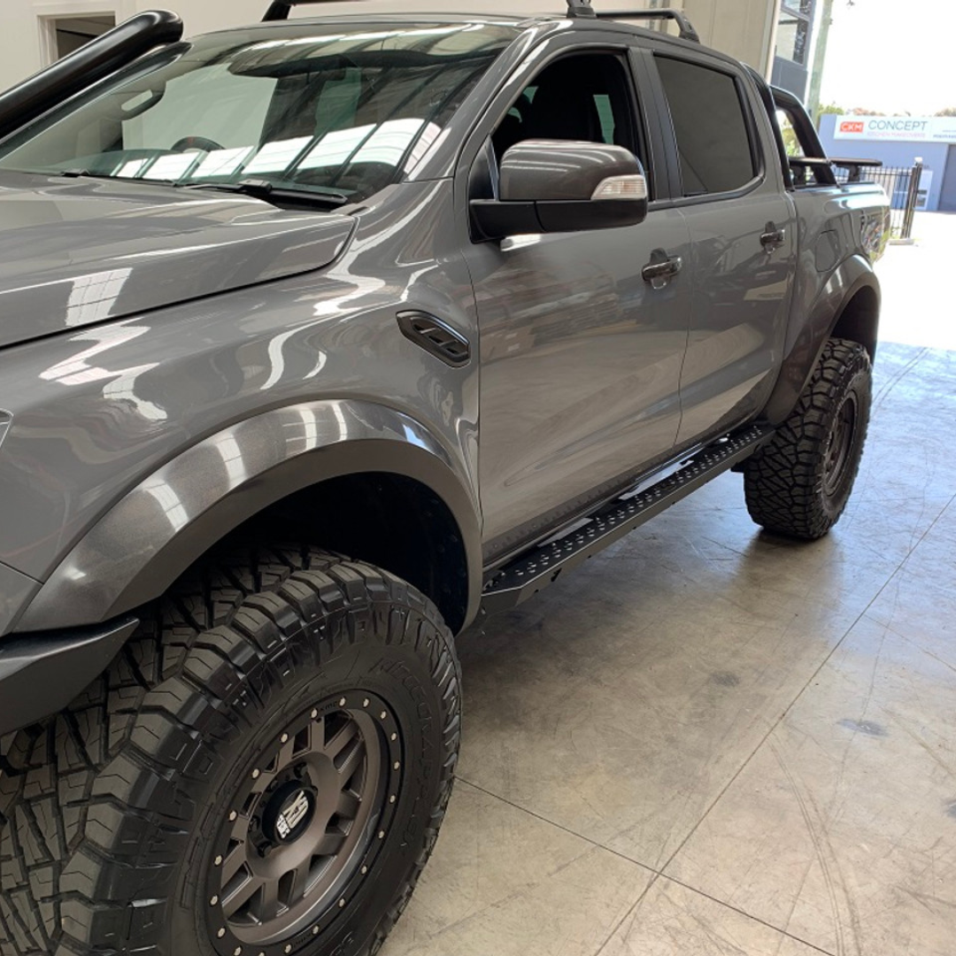 Offroad Animal Rock Sliders to suit Ford Ranger Raptor 2018 - 2022