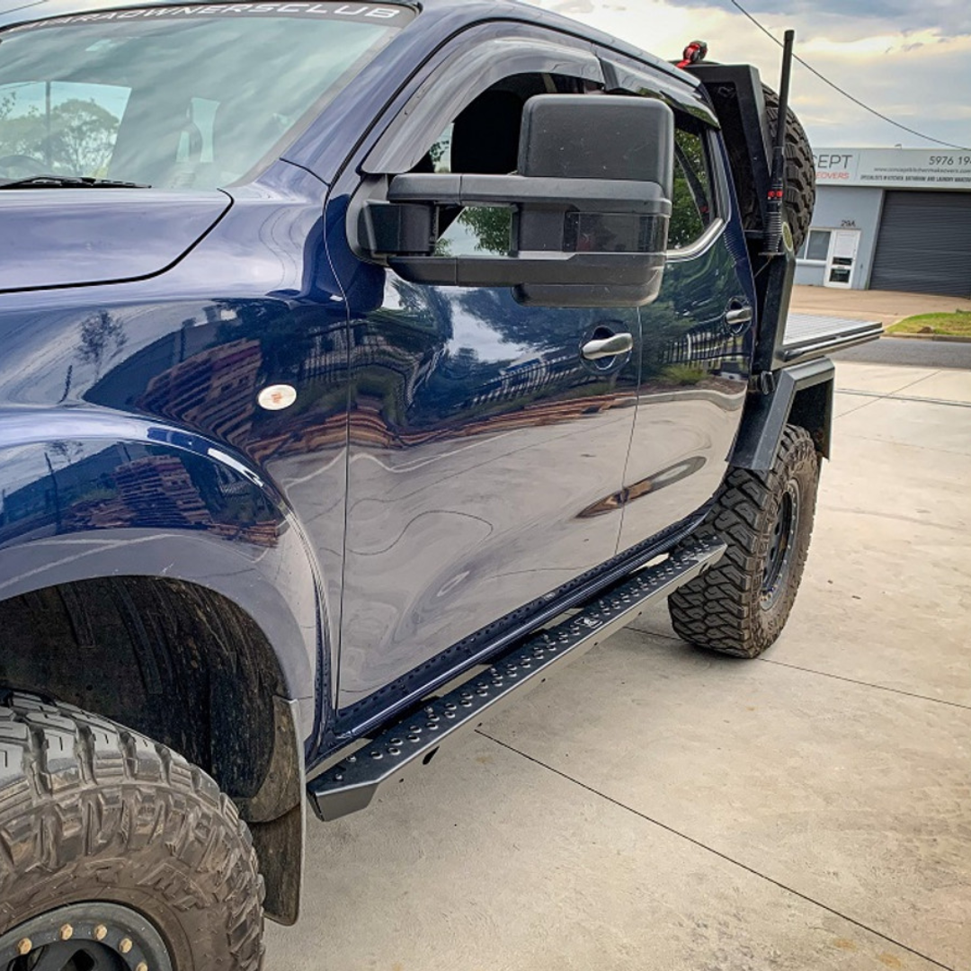 Offroad Animal Rock Sliders suitable for Nissan Navara NP300 Dual Cab ...