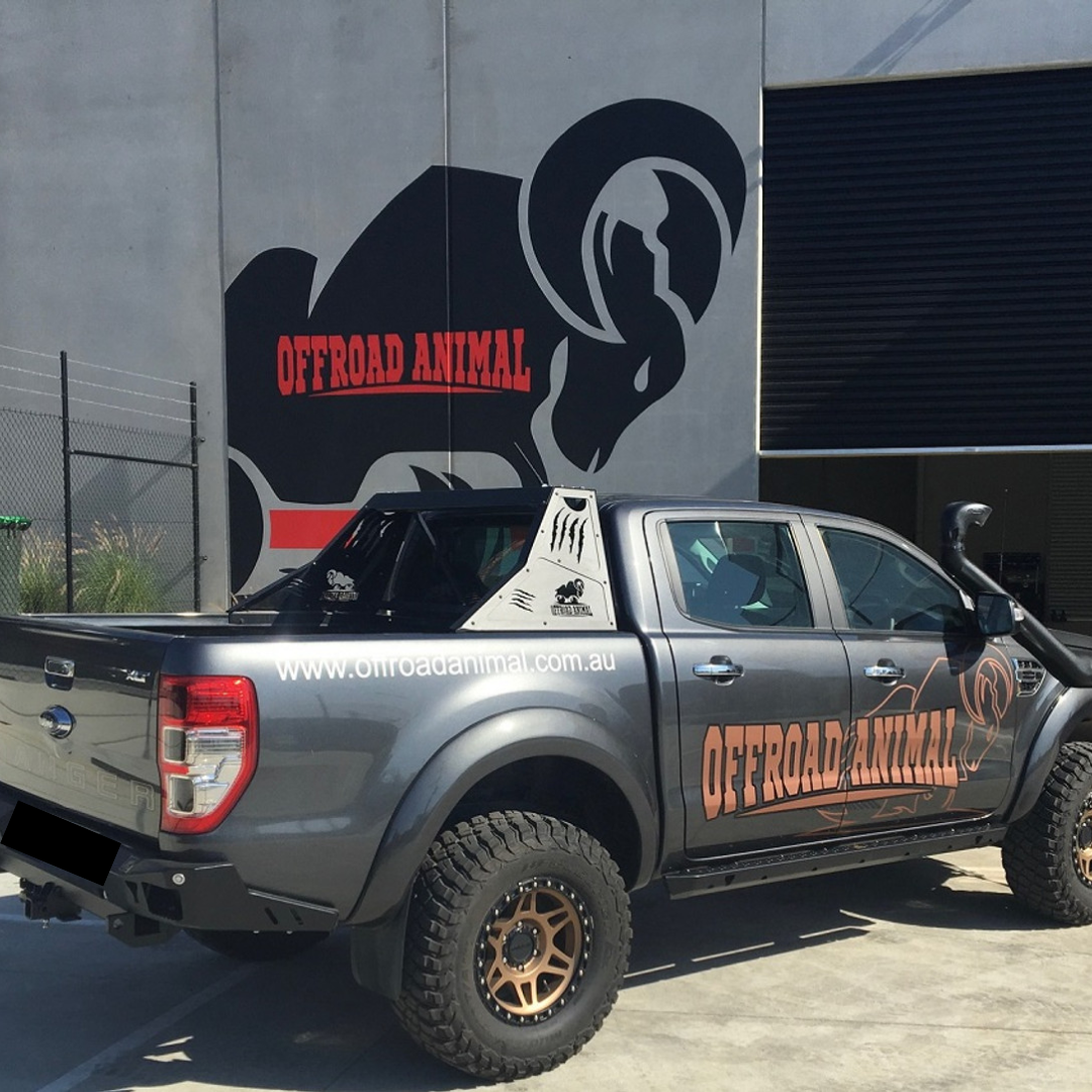 Offroad Animal Chase Rack & Sports bar to suit Ford Ranger & Mazda BT ...