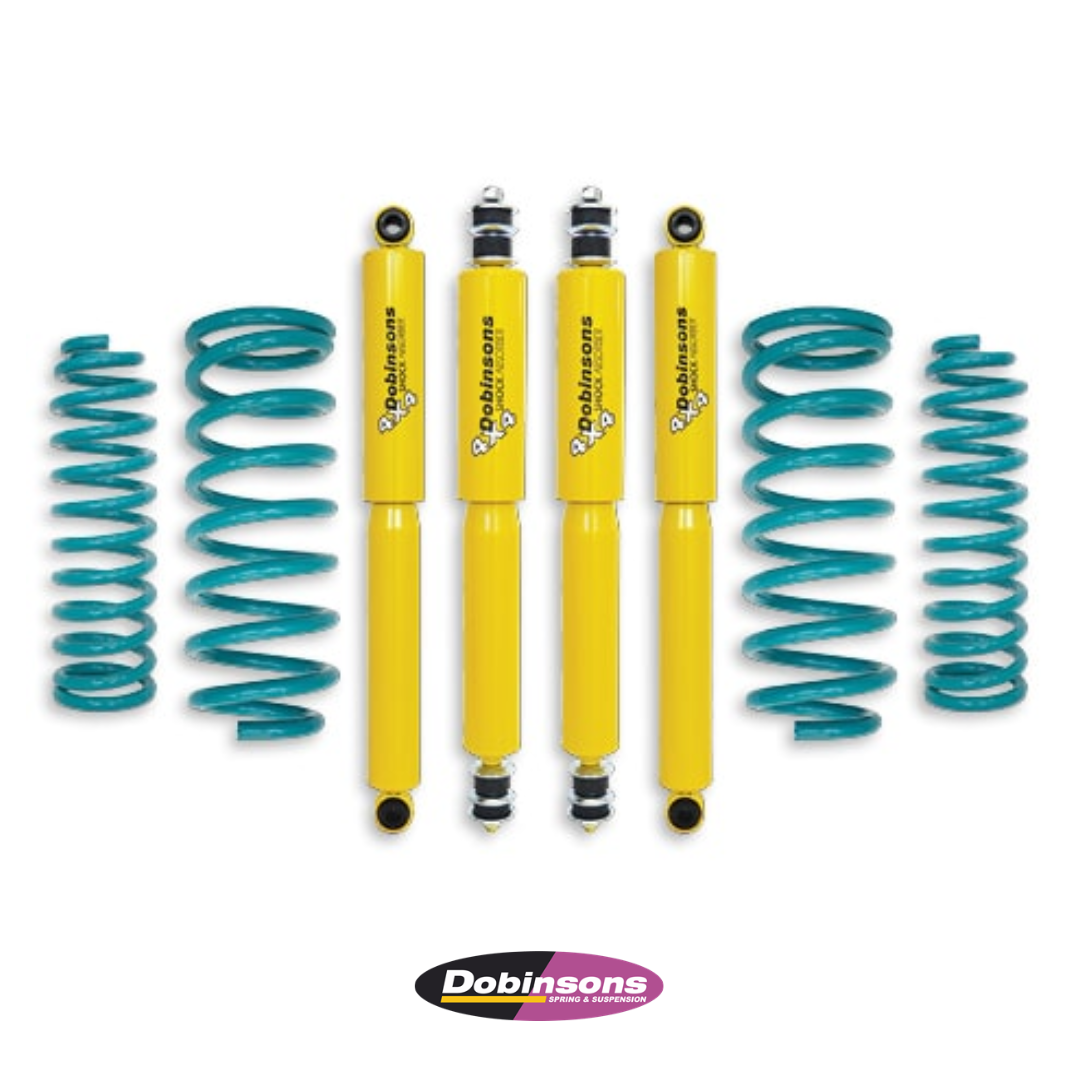 Dobinsons (2”/50mm) Twin-Tube Nitro Gas Lift Kit to suit Toyota ...