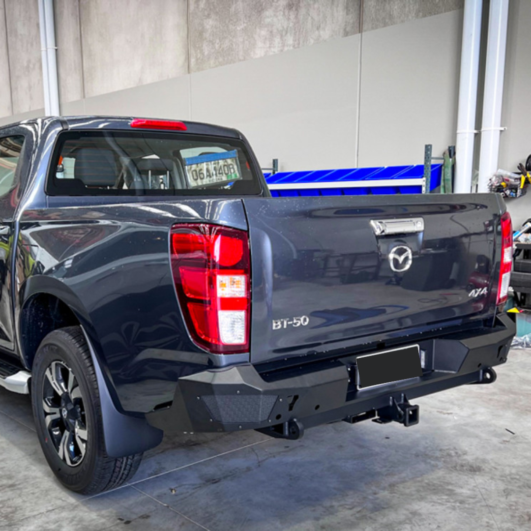 Offroad Animal Rear Bumper & Tow Bar suitable for Mazda BT-50 MY21 2021 ...