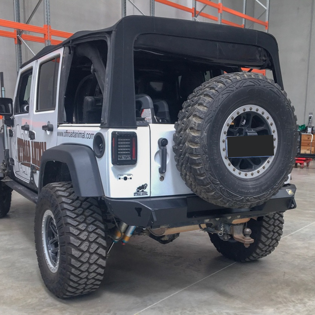 Offroad Animal Rear Bumper suitable for Jeep Wrangler JK 2007-2018